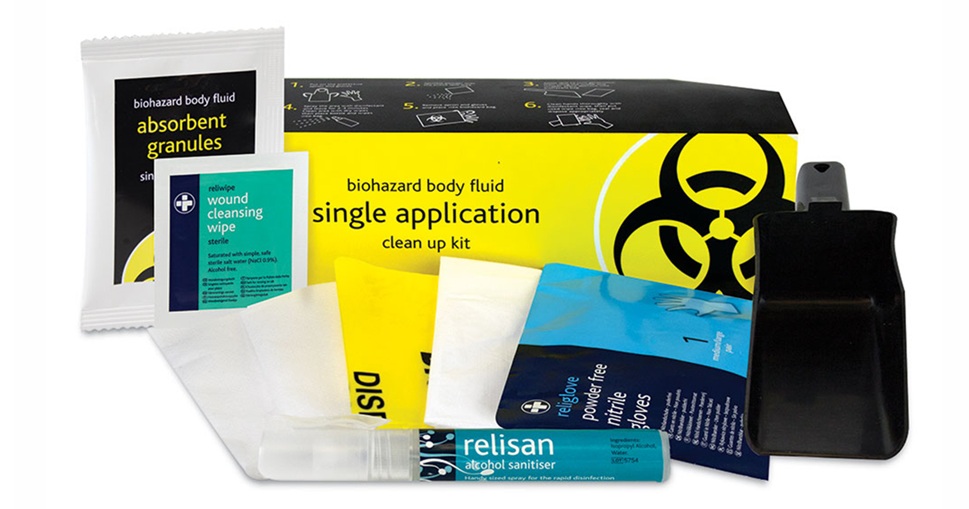 Biohazard Body Spill Disposal Kit - Haisar Supply & Services Sdn Bhd